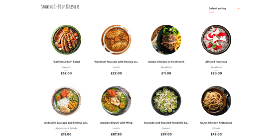landing page - Ceylon Baker
